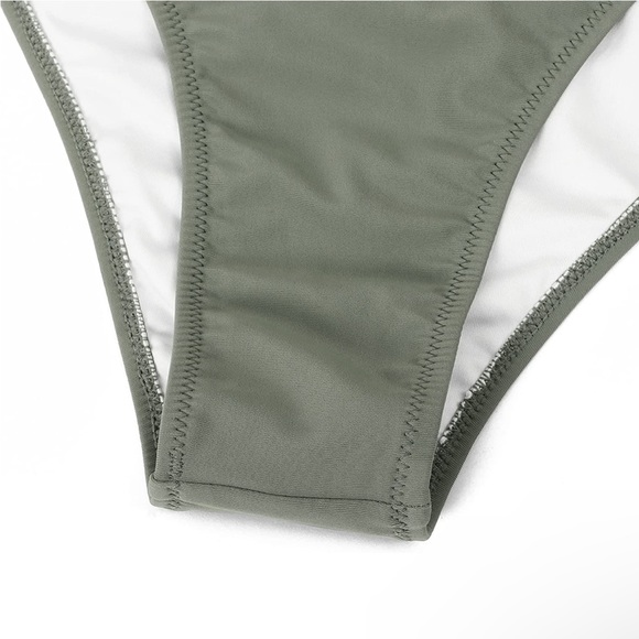 Amazon | Swim | Women Piece Swimsuit V Neck Ruffle Tummy Control Monoki ...